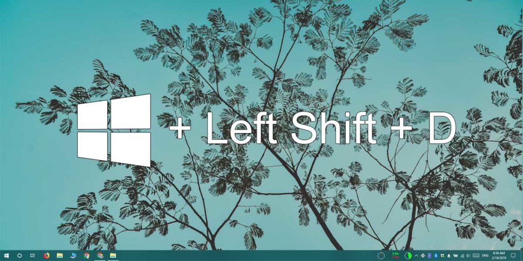 How to limit Show Desktop to the active screen on Windows 10