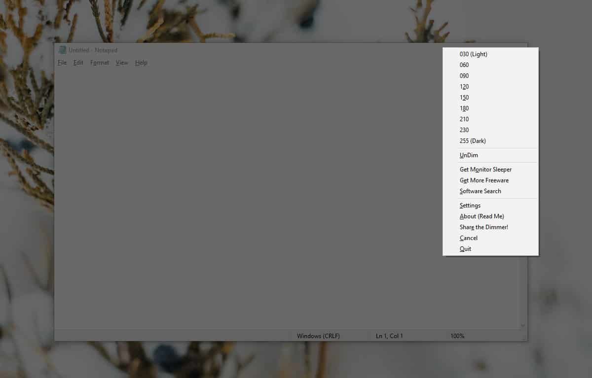 How to add a system wide theater mode on Windows 10