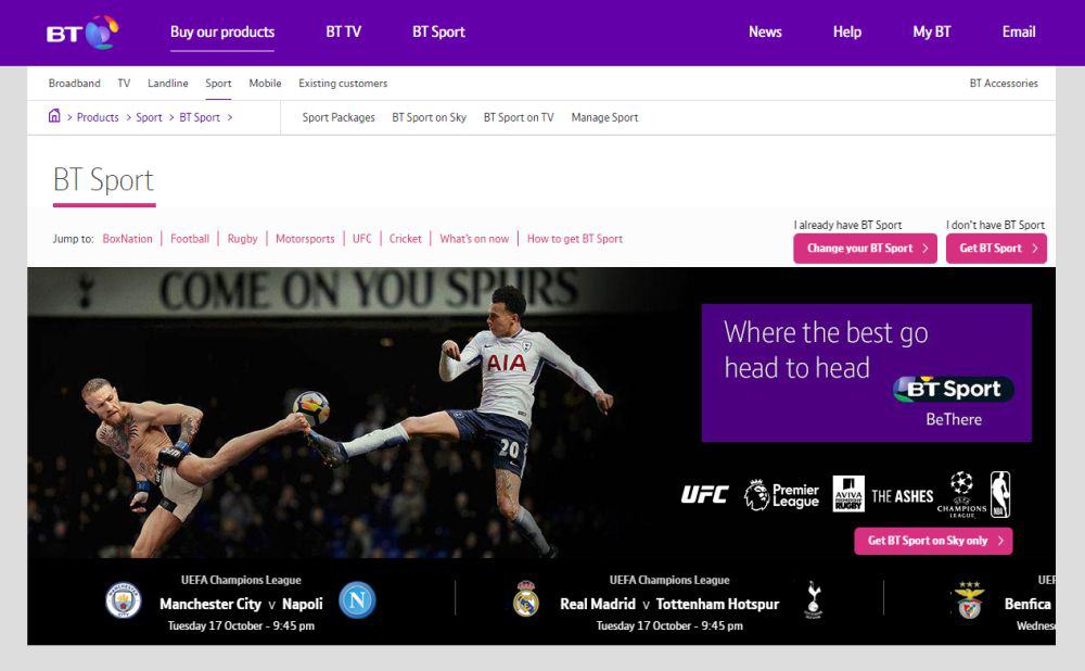 La Mejor VPN para BT Sports 1, 2 y 3: Desbloquea los Canales de BT ...