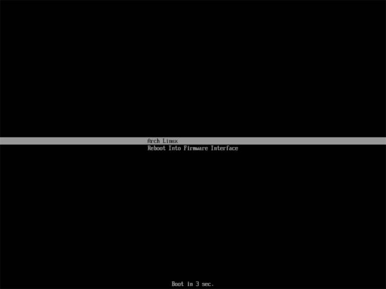 How to set up Systemd-boot on a new Arch Linux system