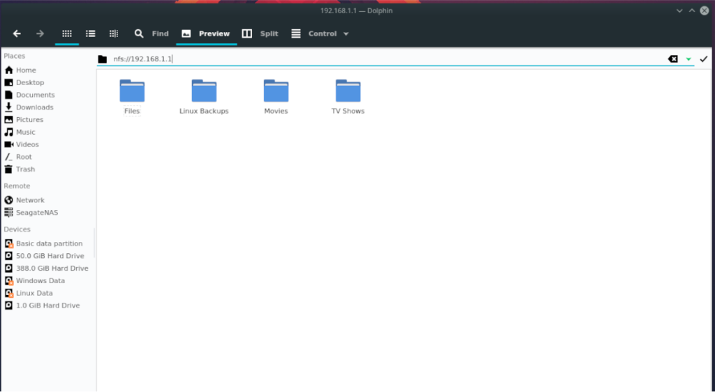How to connect to servers on Linux with the KDE file manager