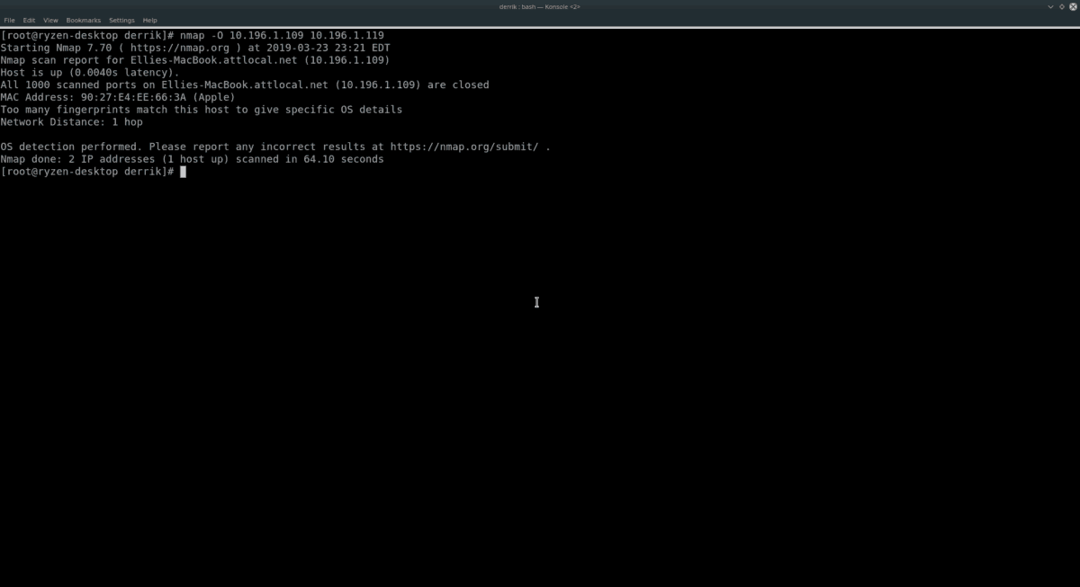 How to use Nmap from the command line on Linux