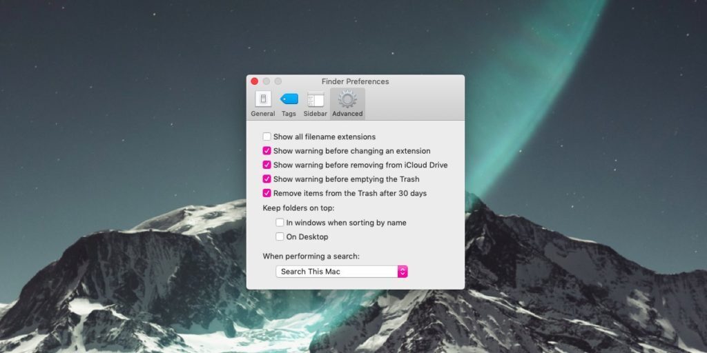 How to empty Trash after 30 days on macOS