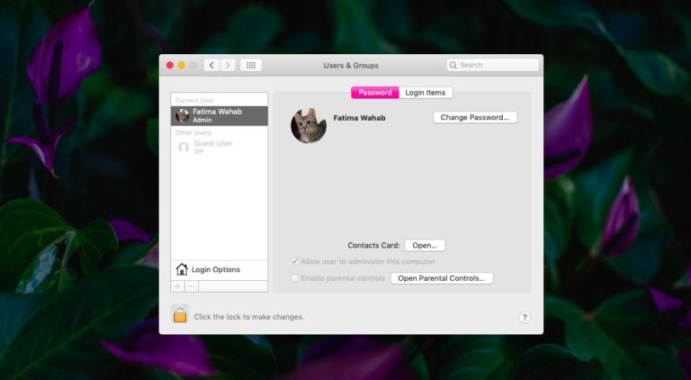 How to enable password hints on macOS