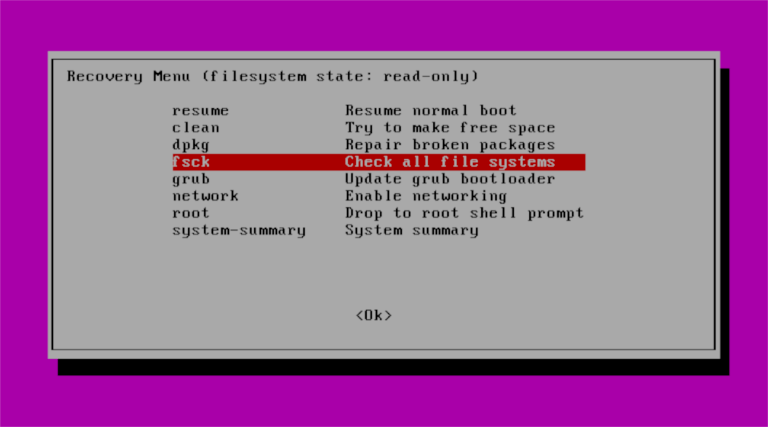 How to use recovery mode on Ubuntu