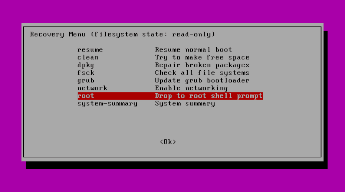 How to use recovery mode on Ubuntu