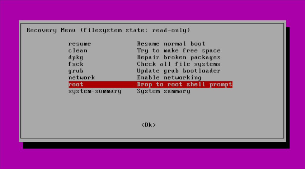 How to use recovery mode on Ubuntu