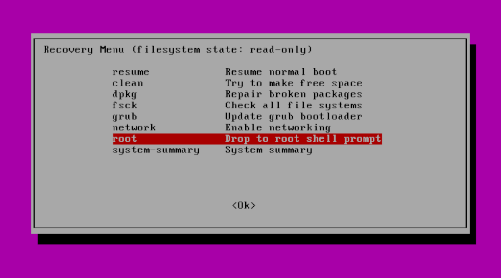 How to use recovery mode on Ubuntu