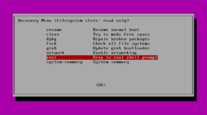How to use recovery mode on Ubuntu