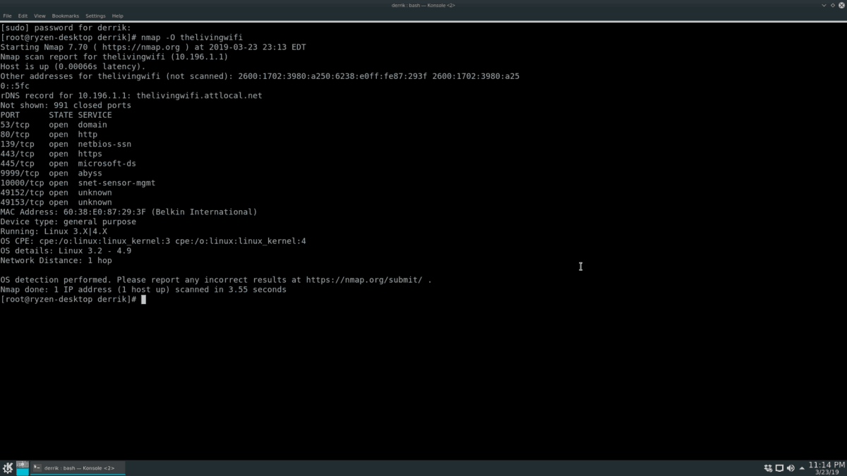 How To Use Nmap From The Command Line On Linux
