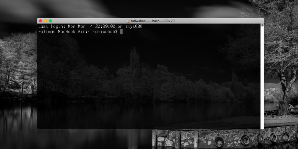 How to change the terminal theme on macOS