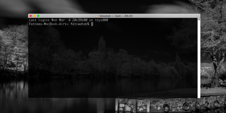 How to change the terminal theme on macOS