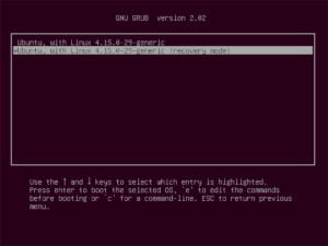 How to use recovery mode on Ubuntu