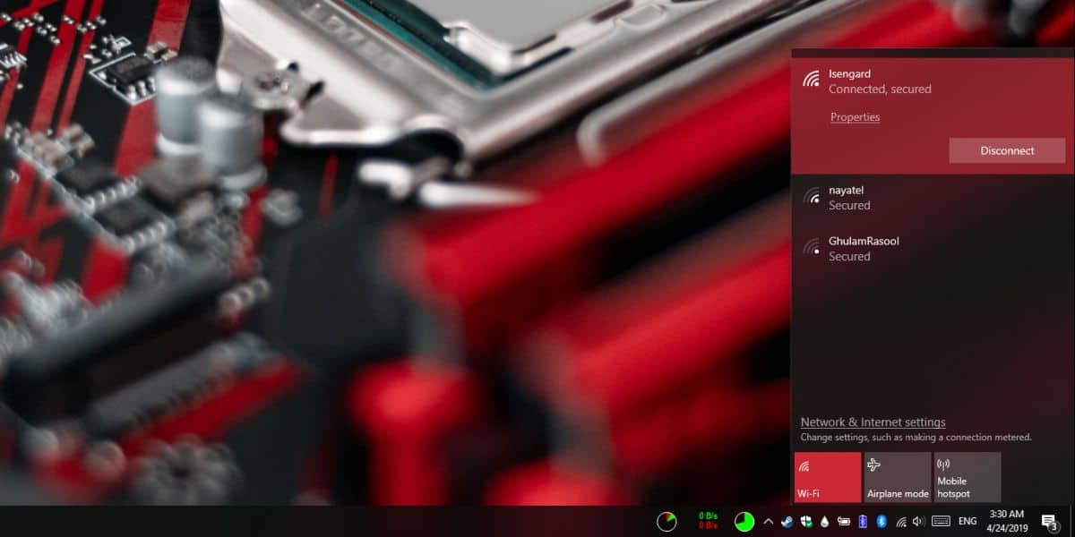 How to view WiFi signal strength on Windows 10