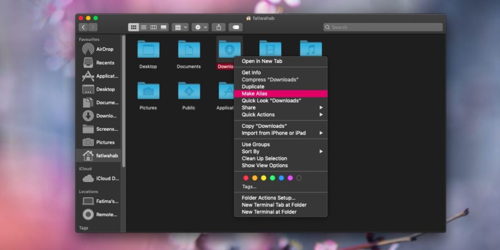How to single-click to open folders on the Dock on macOS