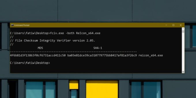 How to check the checksum of a file on Windows 10
