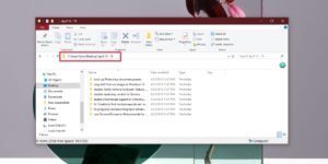 How to show full folder path in File Explorer on Windows 10