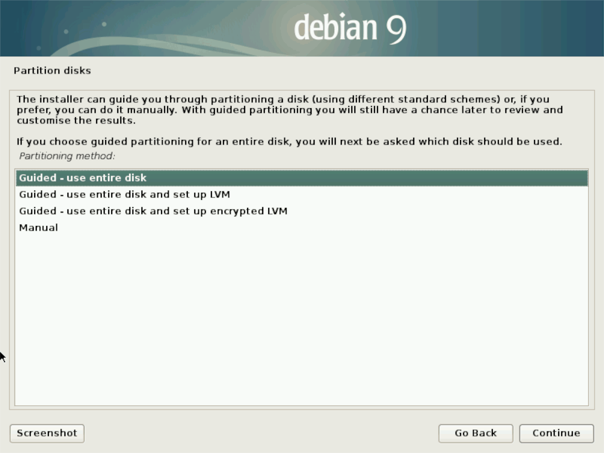 How to install Debian 9 Linux on a home server