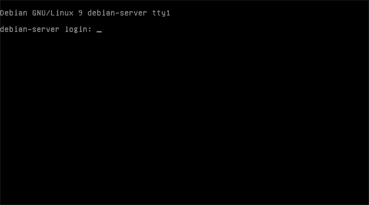 How to install Debian 9 Linux on a home server