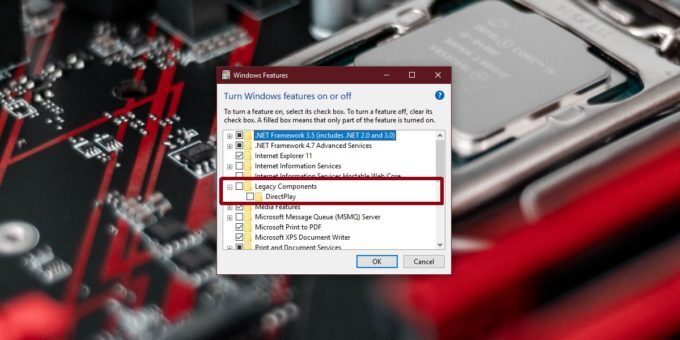 How to enable DirectPlay on Windows 10