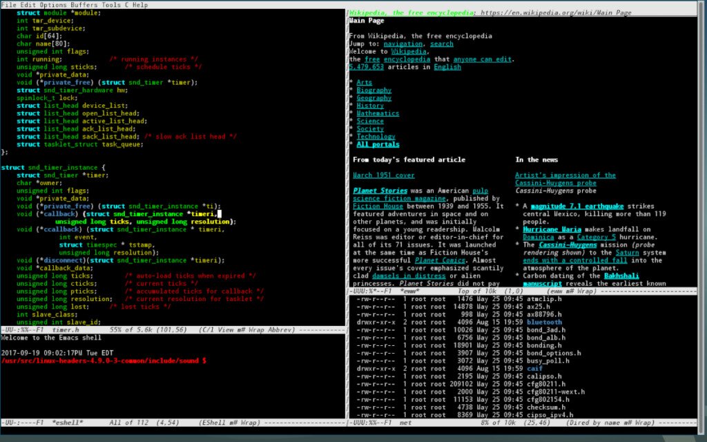 How to install the Emacs text editor on Linux
