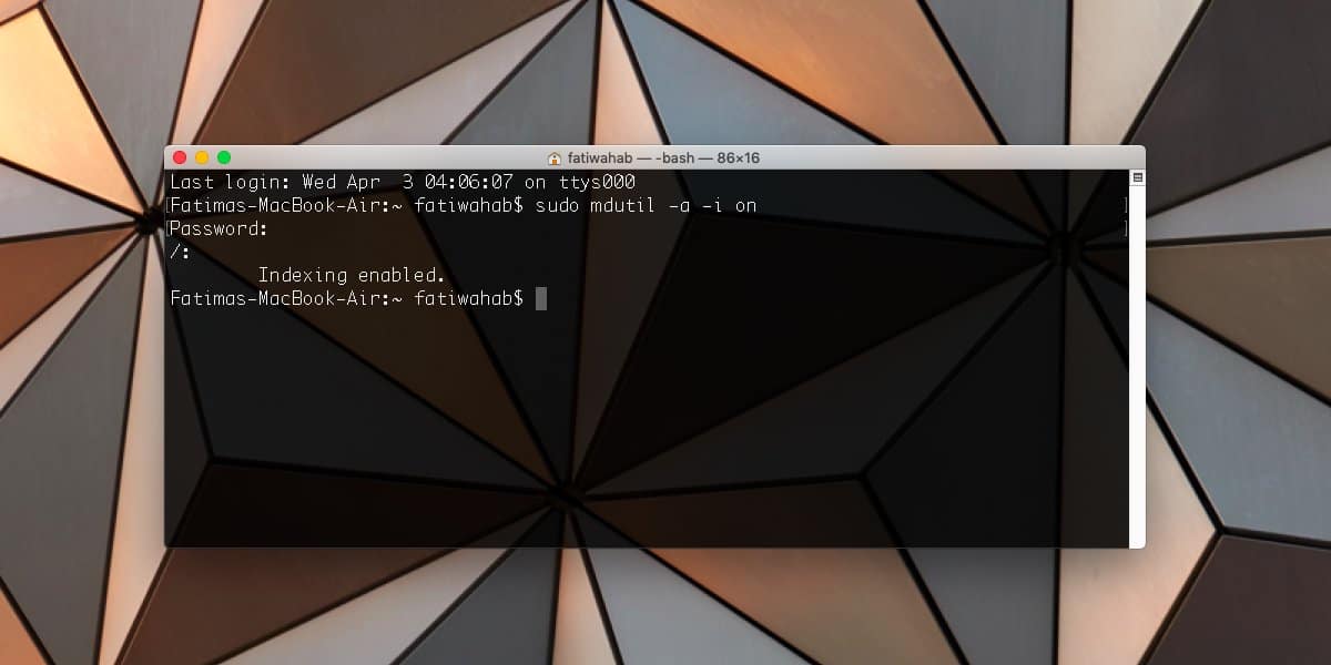 How to fix Spotlight search not working on macOS