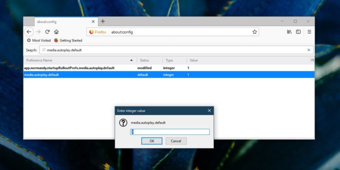 How to disable autoplay in Firefox