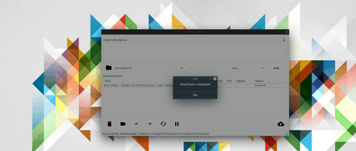 How to save YouTube videos with YouTube-DL GUI on Linux