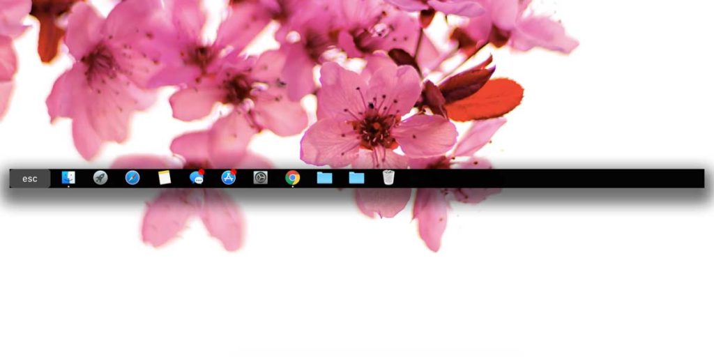 How to add the Dock to the Touch Bar on a MacBook