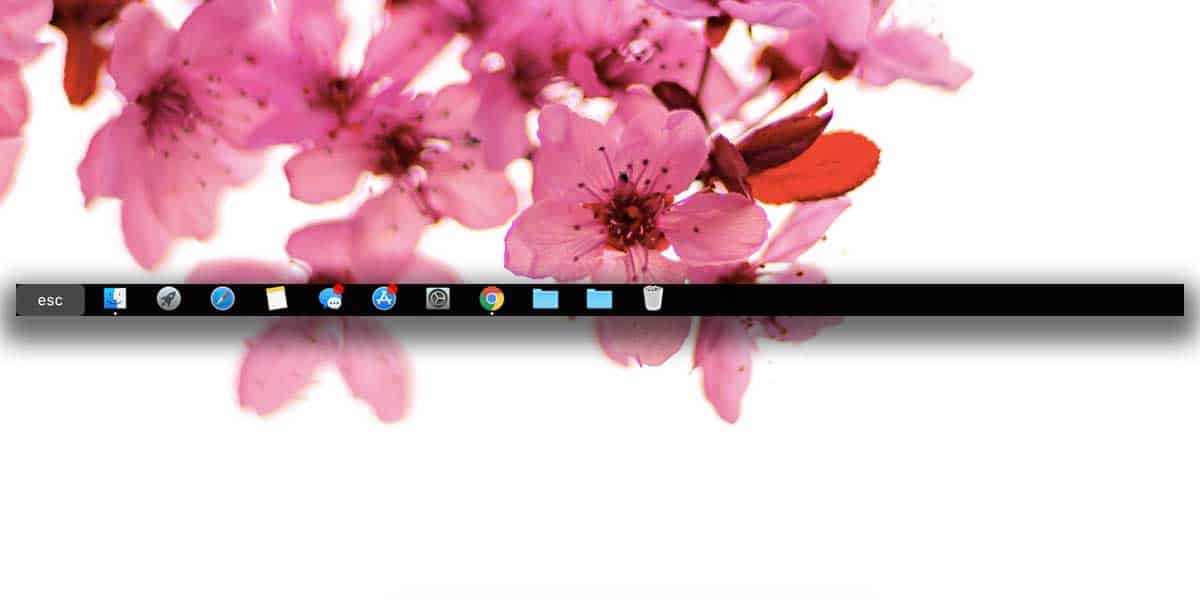 How to add the Dock to the Touch Bar on a MacBook