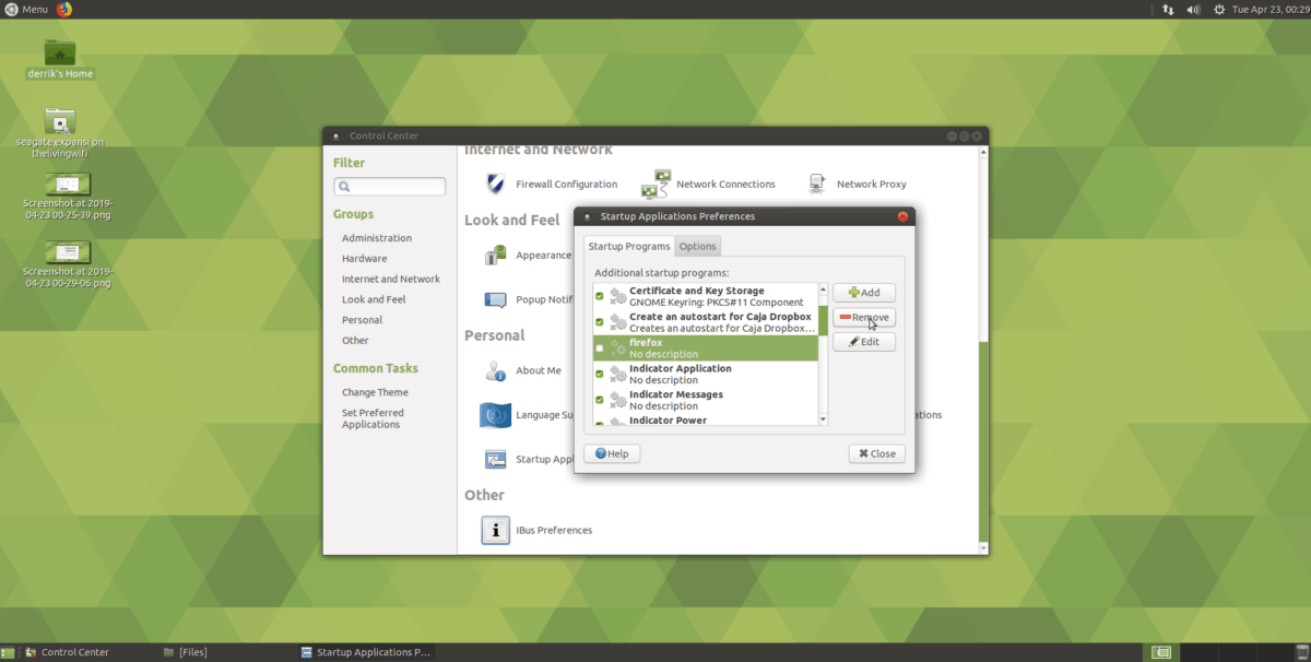How to automatically start programs on Mate How to automatically start programs on Mate