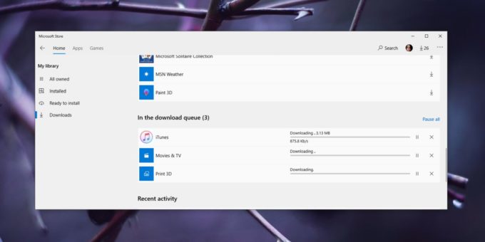 How to fix stuck downloads/updates in the Microsoft Store on Windows 10