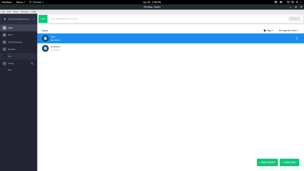 How To Install And Use Termius Client On Linux