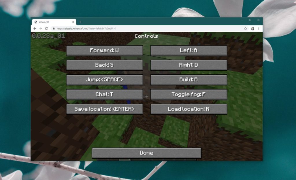 How to play classic Minecraft in a browser