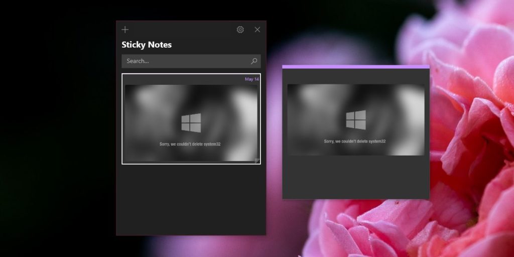 How to pin sticky notes on virtual desktops on Windows 10