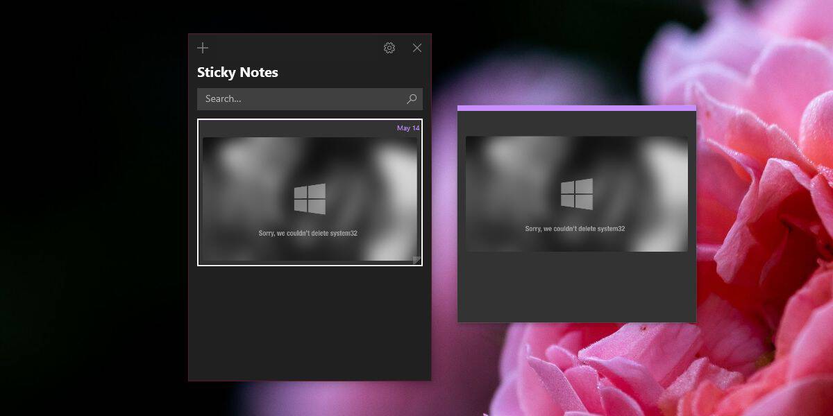 How to pin sticky notes on virtual desktops on Windows 10