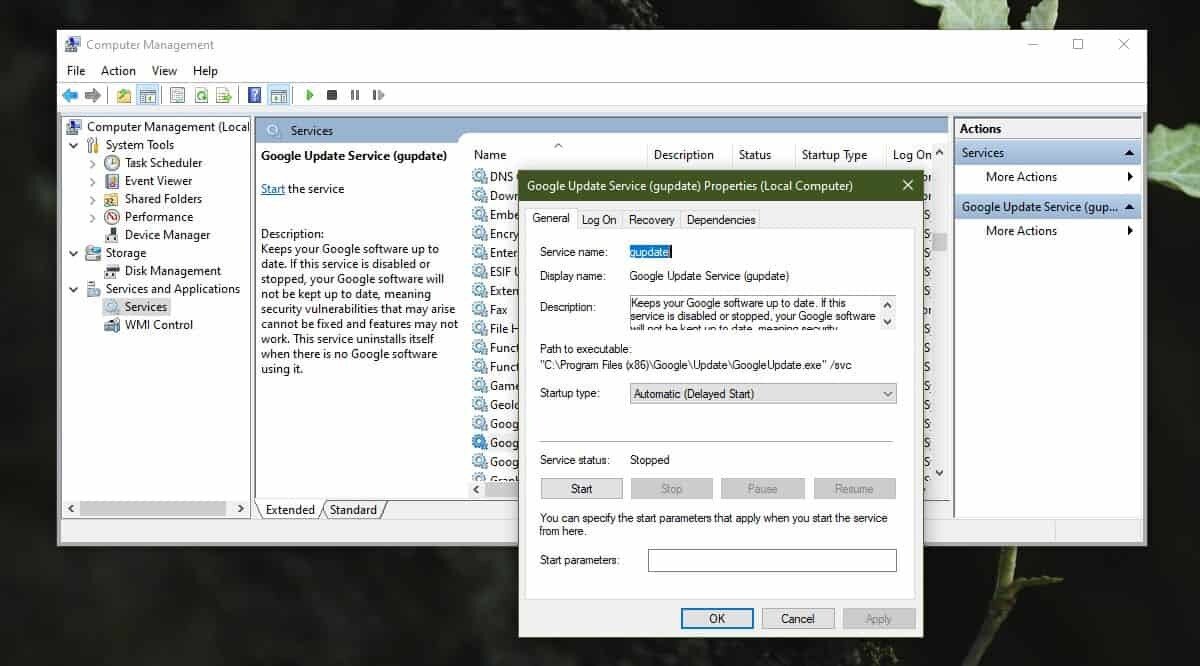 How to delete a service on Windows 10