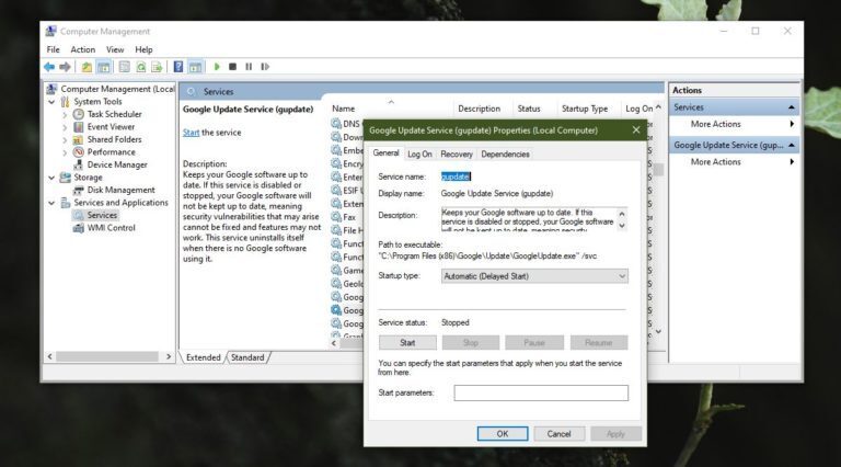 How to delete a service on Windows 10