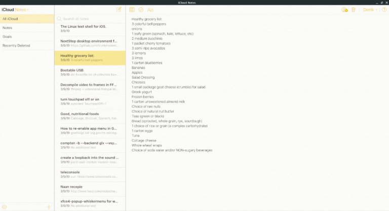 How to use iCloud on Linux