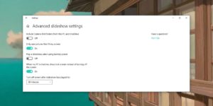 How to set custom rotating images for the lock screen on Windows 10
