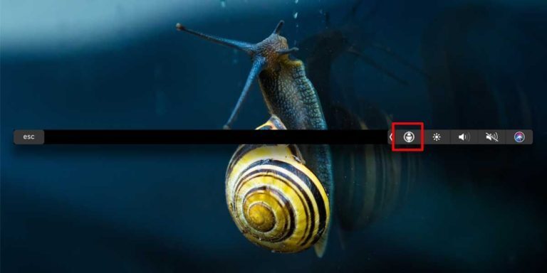 How to mute the mic from the keyboard or touch bar on macOS