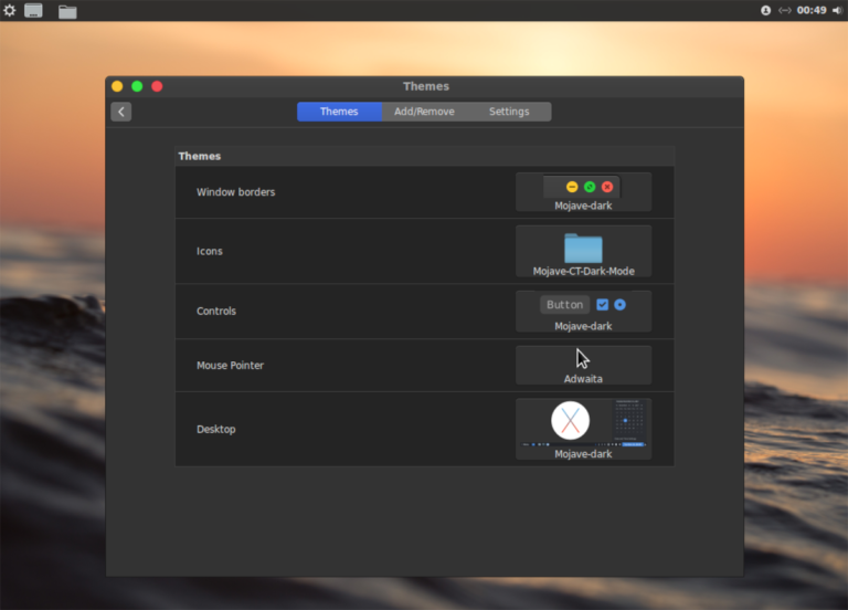 How to make Linux look like macOS Mojave
