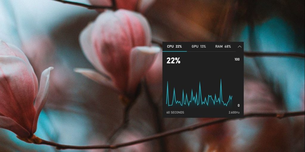 How to pin Game Bar CPU, GPU, RAM overlay to the top on Windows 10