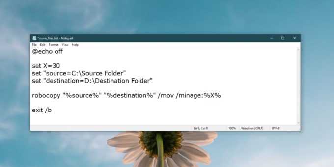 how-to-move-files-from-one-folder-to-another-after-x-days-on-windows-10