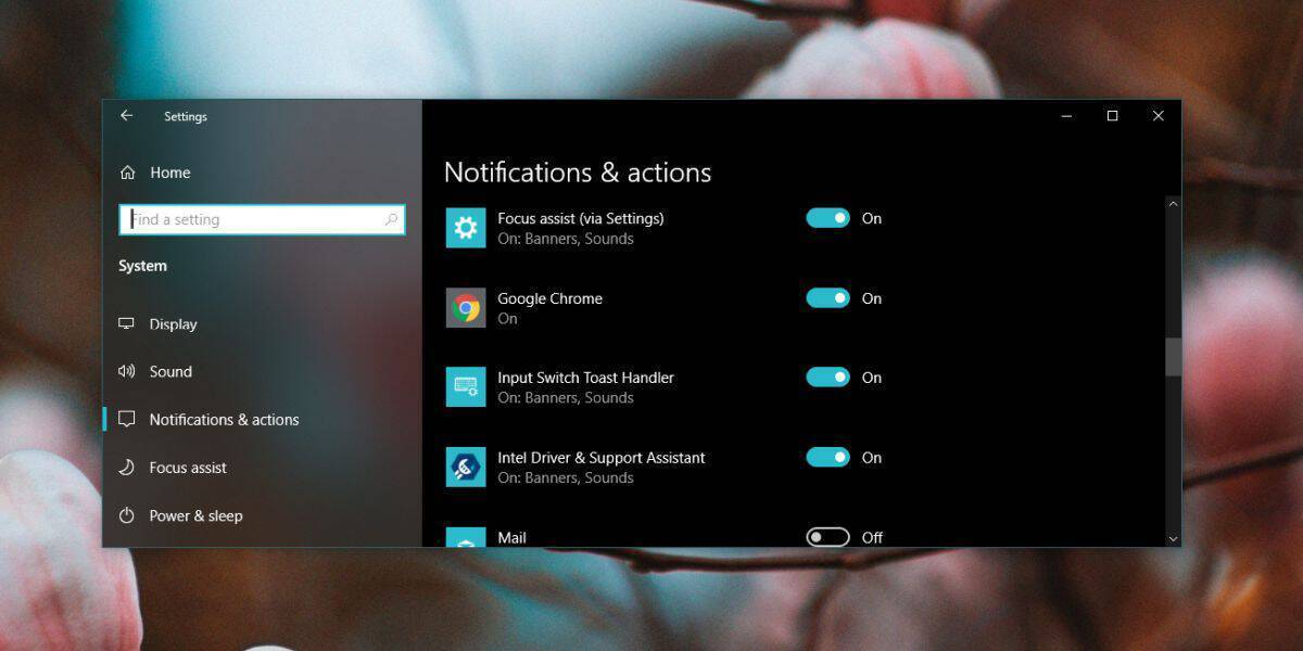 How to keep notifications out of Action Center on Windows 10