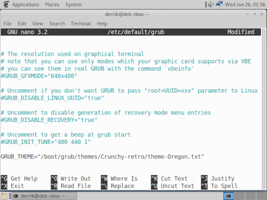 How to install the Ambiance Crunchy Grub2 theme on Linux