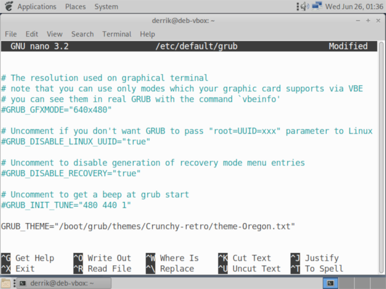 How to install the Ambiance Crunchy Grub2 theme on Linux