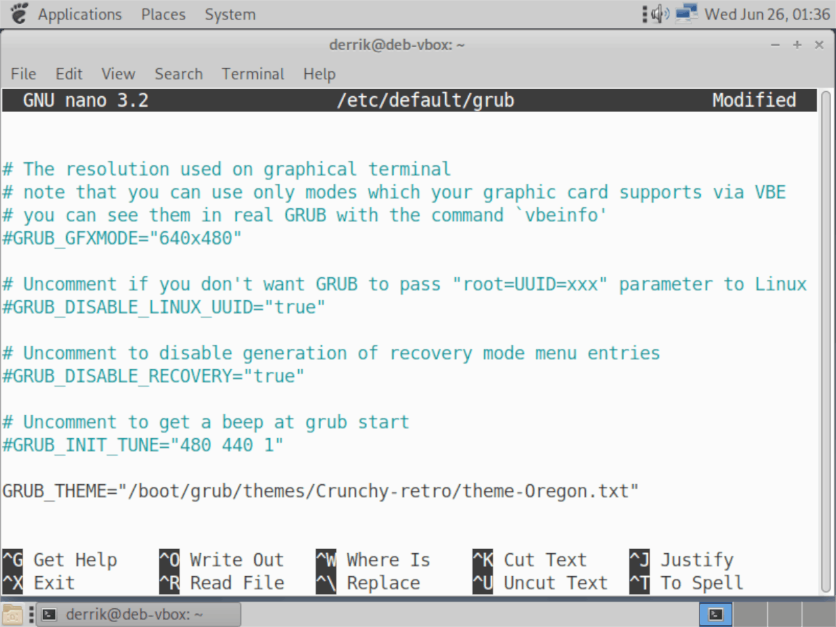 How to install the Ambiance Crunchy Grub2 theme on Linux