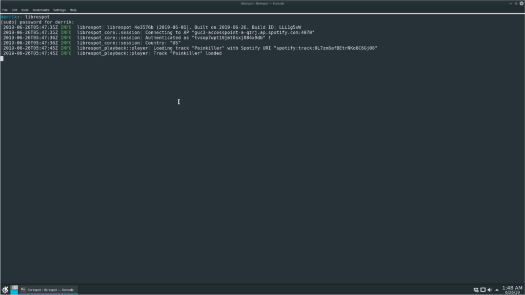 How to listen to Spotify from the Linux terminal with Librespot