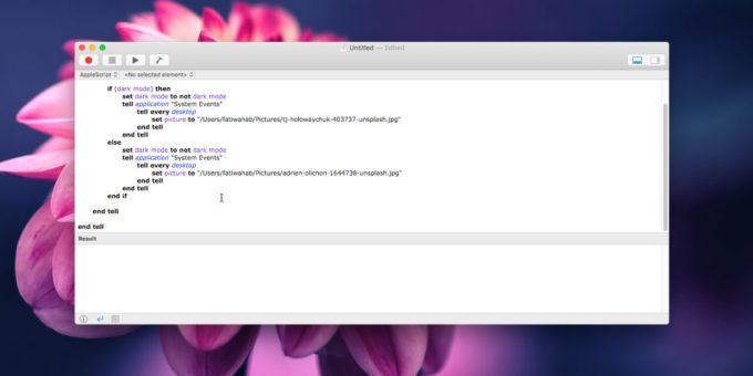 How to change desktop wallpaper with light and dark mode on macOS Mojave